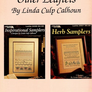 Angels Unawares Samplers Cross Stitch Pattern Book by Linda Culp ...