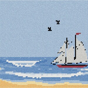 Needlepoint Kit or Canvas: Boating - Etsy