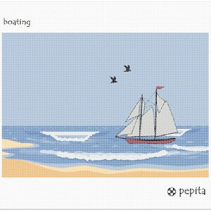 Needlepoint Kit or Canvas: Boating - Etsy