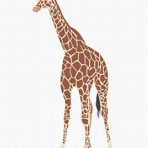 Needlepoint Kit or Canvas: Giraffe - Etsy