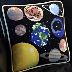 Needlepoint Kit or Canvas: Solar System - Etsy