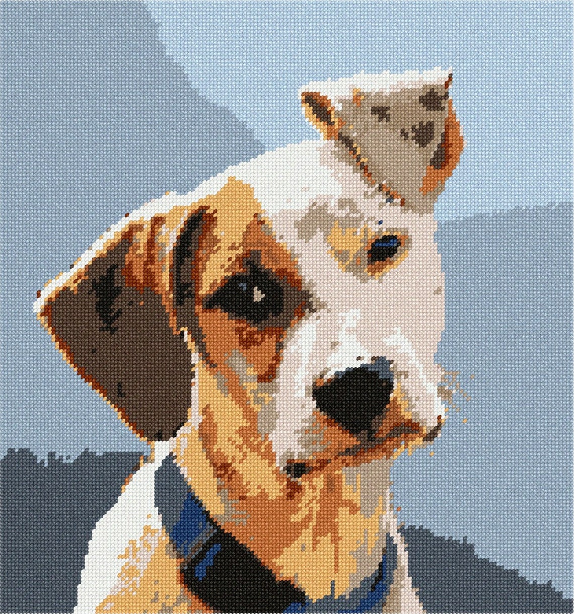 Needlepoint Kit or Canvas: My Dog - Etsy