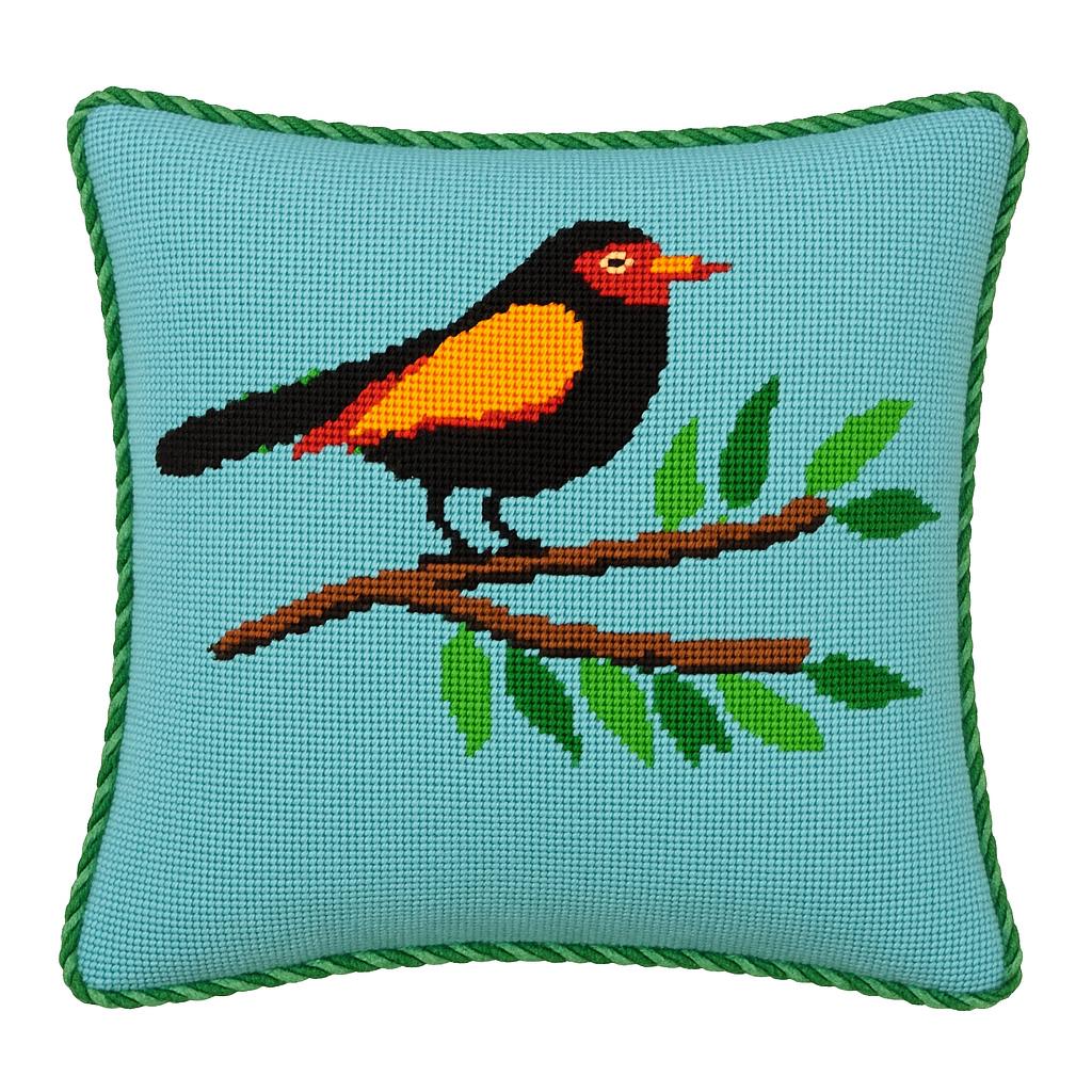 Needlepoint Kit or Canvas: Beginner Bird - Etsy