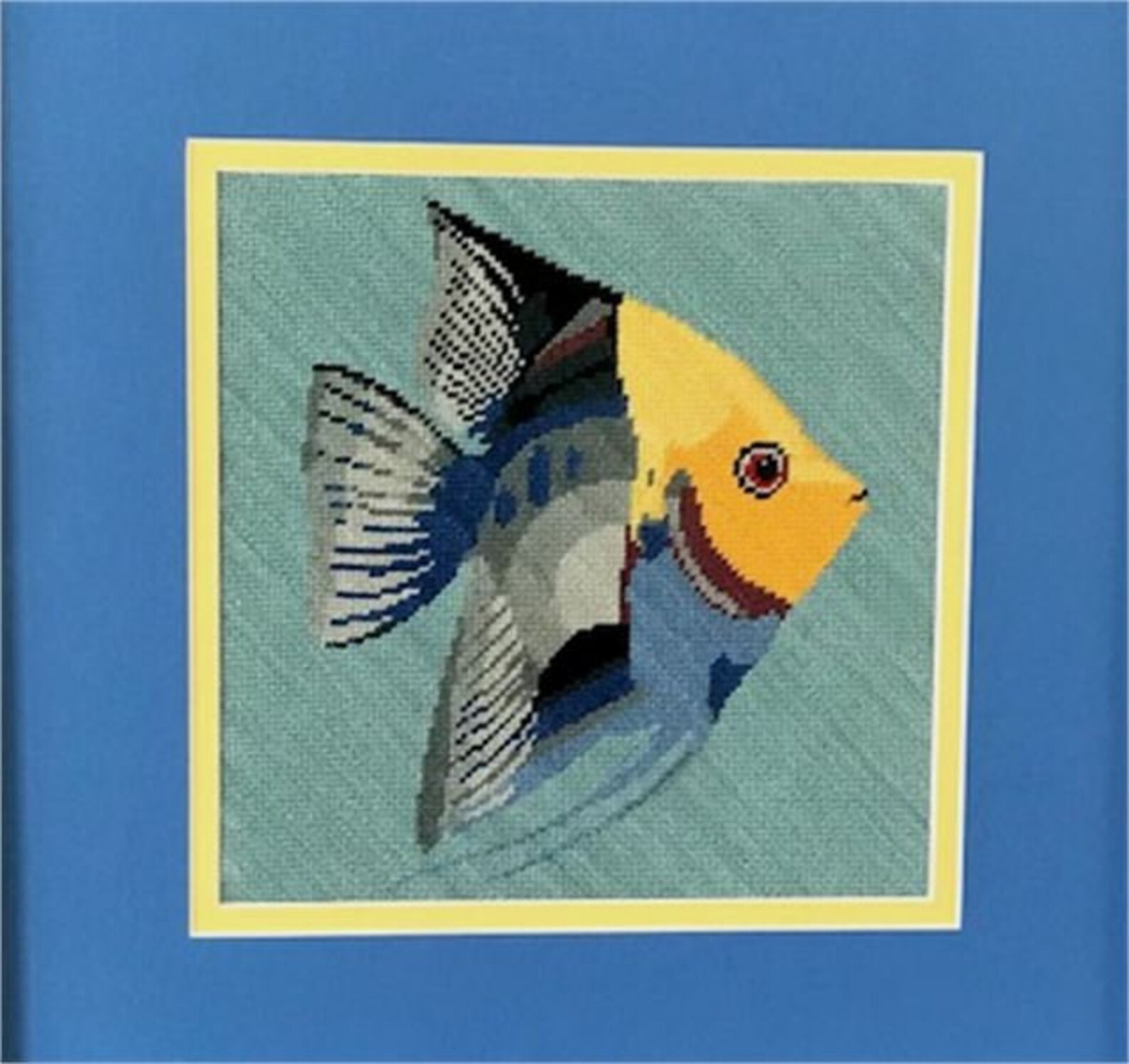 Needlepoint Kit or Canvas: Tropical Fish 6 - Etsy