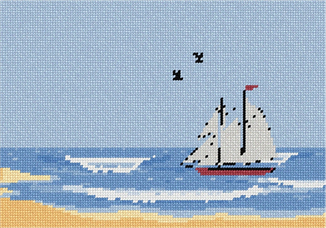 Needlepoint Kit or Canvas: Boating - Etsy
