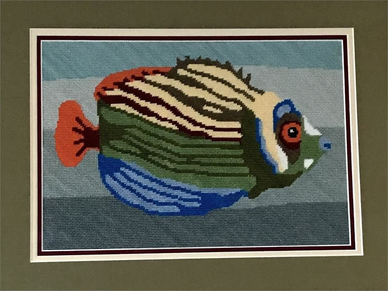 Needlepoint Kit or Canvas: Tropical Fish 3 - Etsy