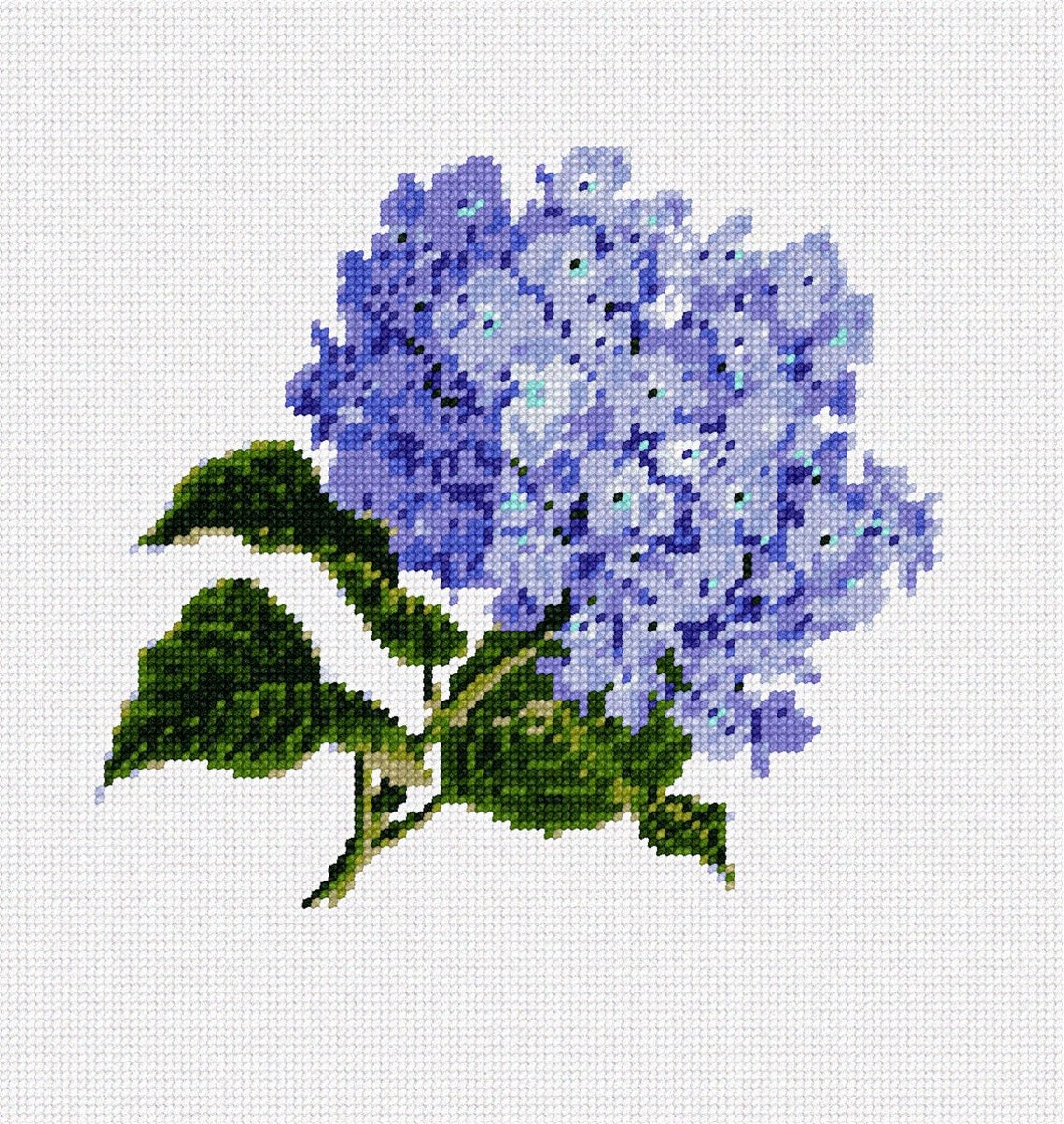 Needlepoint Kit or Canvas: Hydrangea Bunch - Etsy