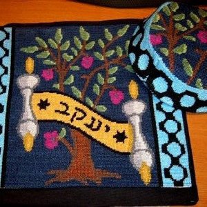 Needlepoint Kit or Canvas: Tallit Tree of Life - Etsy