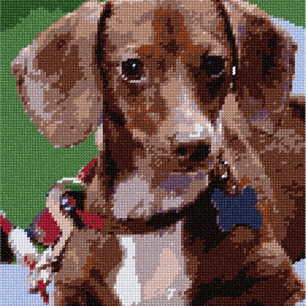 Dog Needlepoint - Etsy