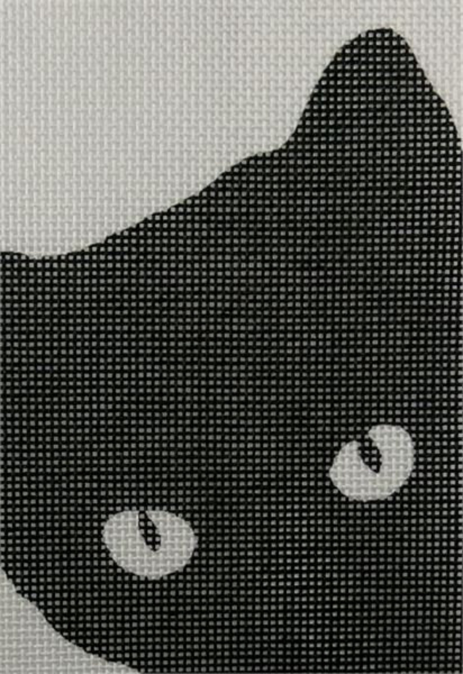 Needlepoint Kit or Canvas: Cat Around Corner - Etsy