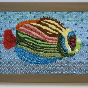 Needlepoint Kit or Canvas: Tropical Fish 3 - Etsy