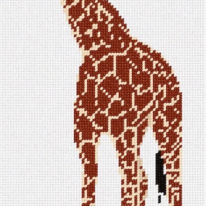 Needlepoint Kit or Canvas: Giraffe - Etsy