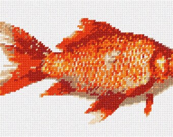 Needlepoint Kit or Canvas: Tropical Fish 1 | Etsy