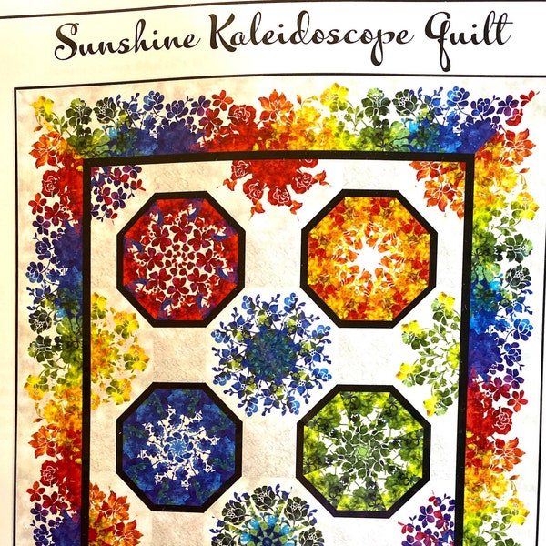 Kaleidoscope Quilt - Etsy
