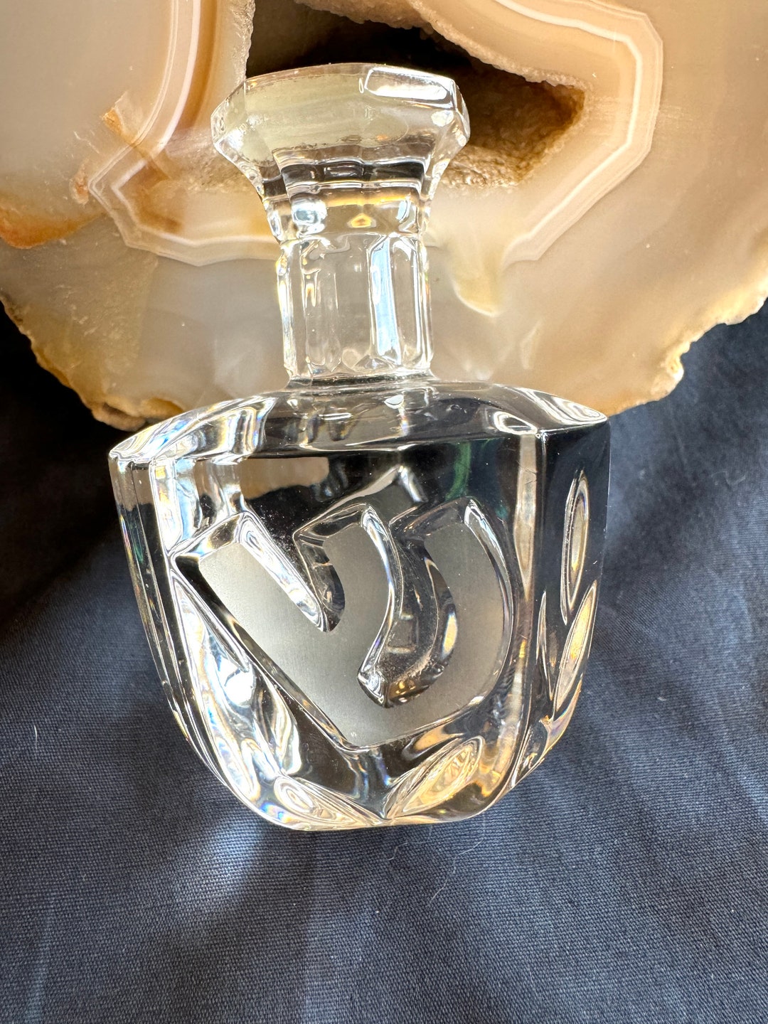 Rosenthal Crystal Dreidel Judica Made in Germany. Box Included. 24% ...