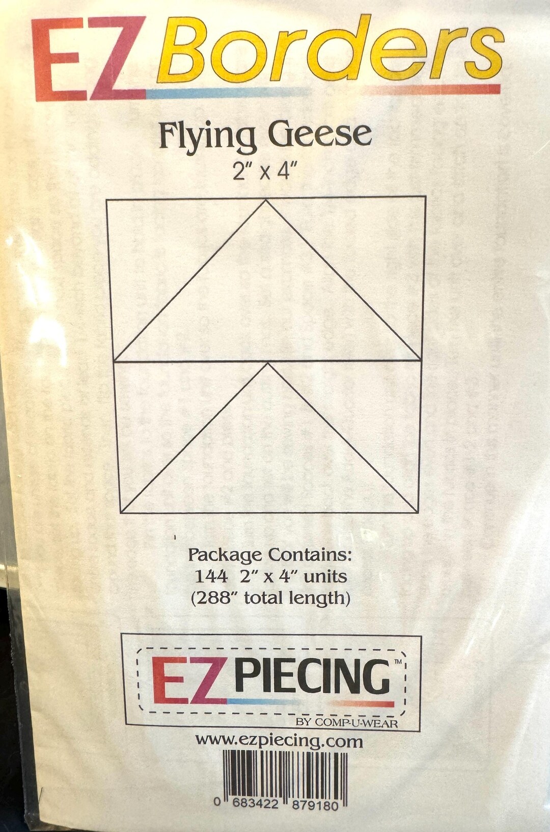 Quilt Pattern flying Geese by EZ Borders. Learn to Make a Quilt Staple ...