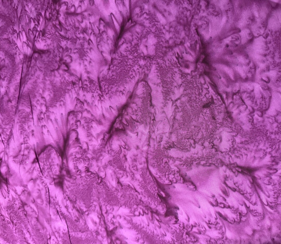 By the Yard, Batik "violet Purples" Several Mostly Red/purple Batik by ...