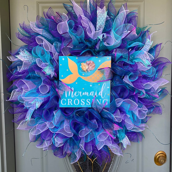 Mermaid Wreath - Etsy
