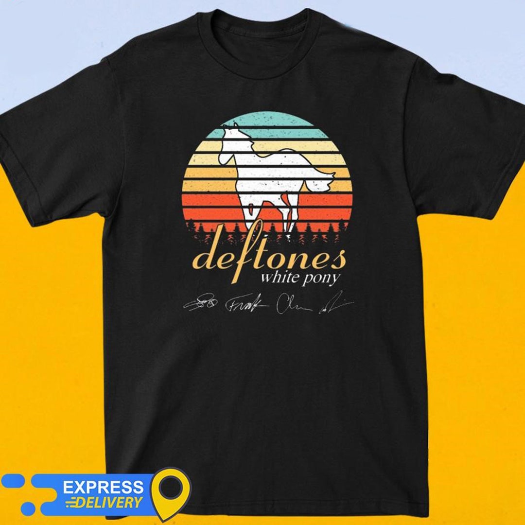 White Pony Deftones Vintage Signatures Shirt - Etsy