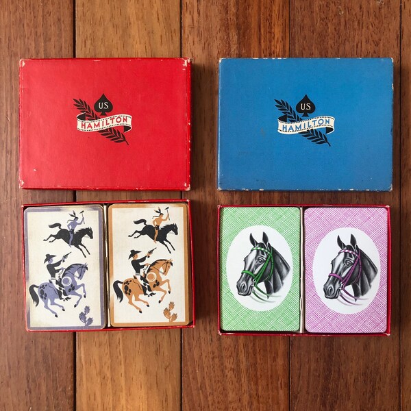 Horse Playing Cards - Etsy