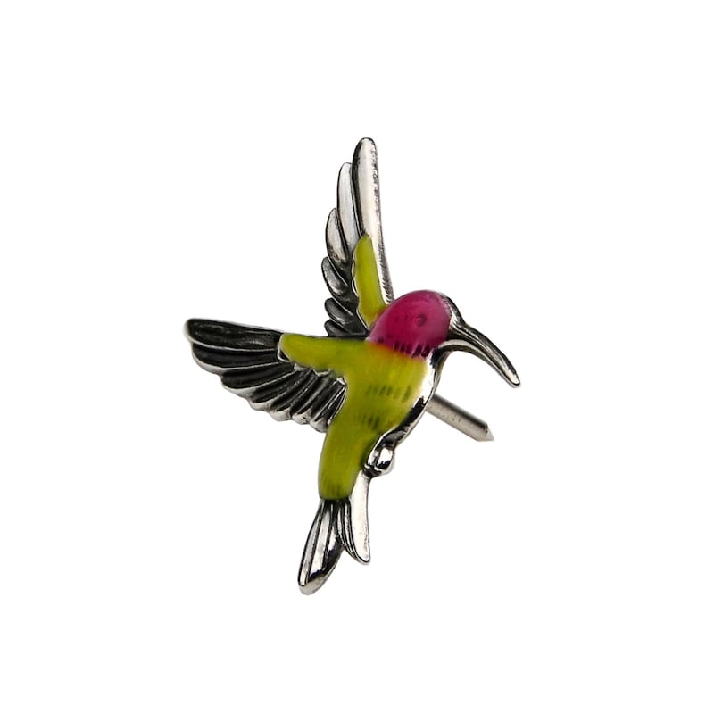 Mens Hummingbird Lapel Pin - Etsy