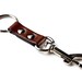 Customizable Leather Swivel Eye Bolt Snap Keychain - Etsy