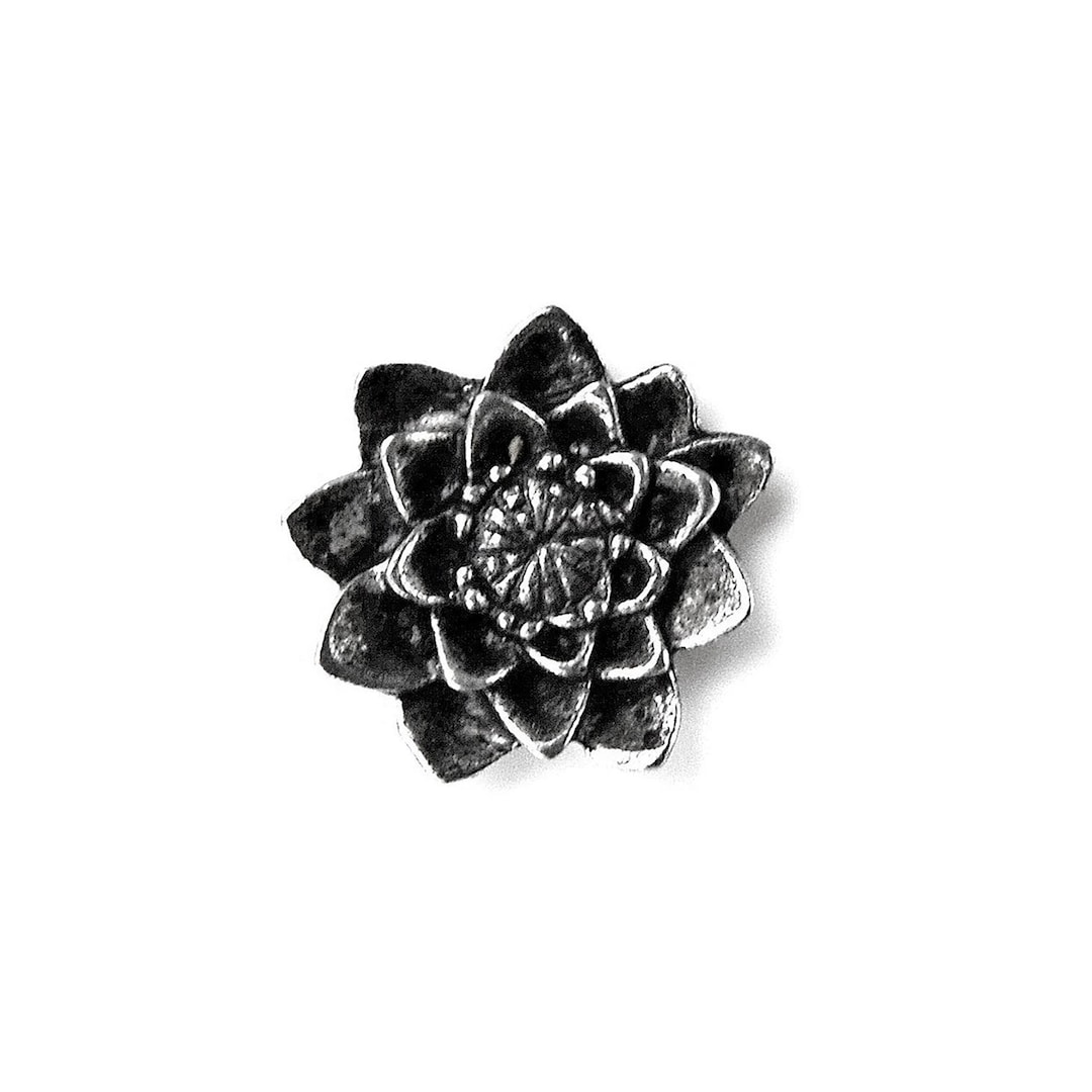 Lotus Flower Lapel Pin - Unique Handmade Gift - Gift Boxed - on Sale ...