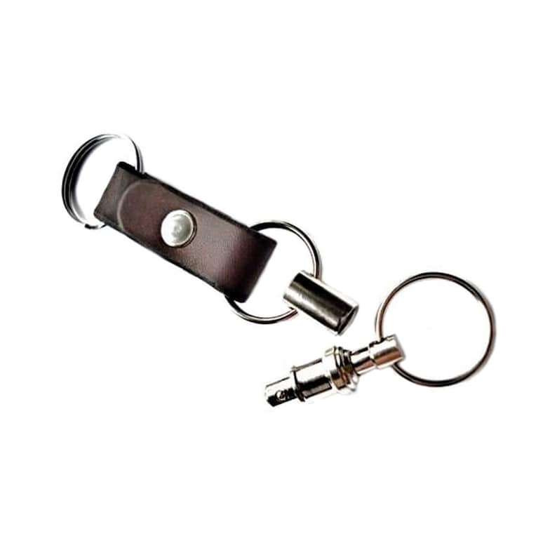 Customizable Leather Detachable Keychain - Etsy