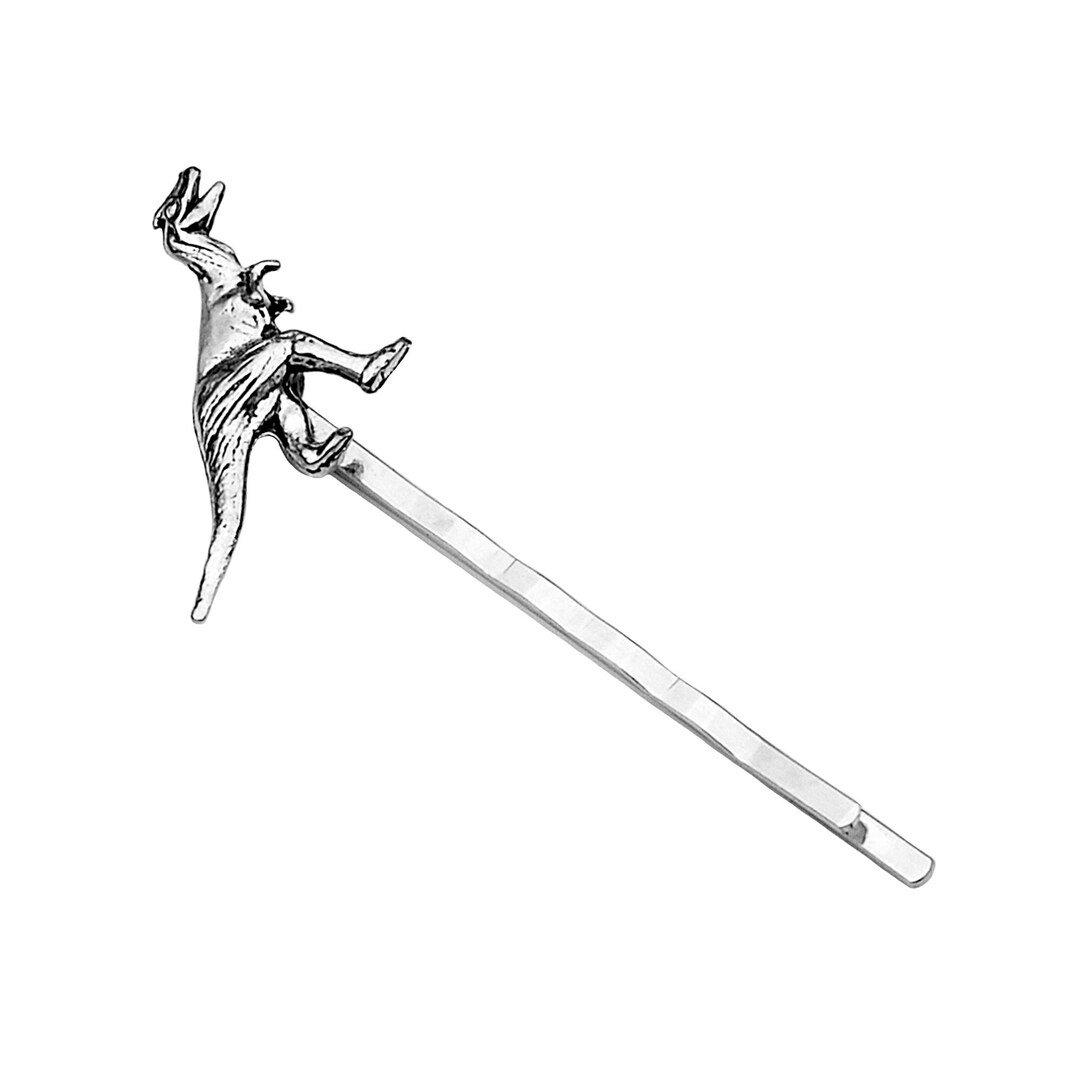 Tyrannosaurus Rex Bobby Hair Pin - Unique Handmade Gift - Gift Boxed ...