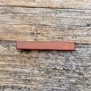 Customizable Leather Tie Clip - Etsy