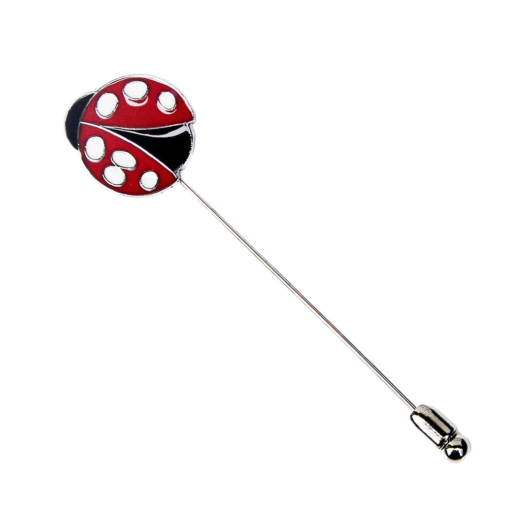 Ladybug Stick Pin Limited Time Sale - Etsy