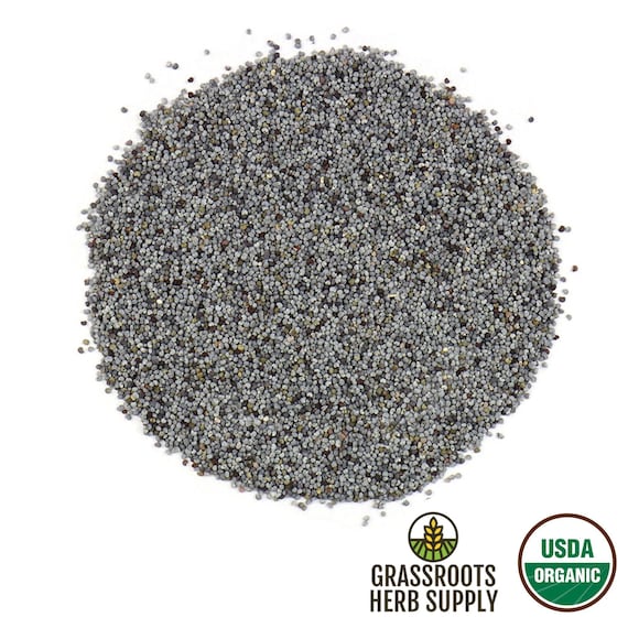 Home & Living Seeds & Seed Bombs Organic Whole Poppy Seeds Papaver ...