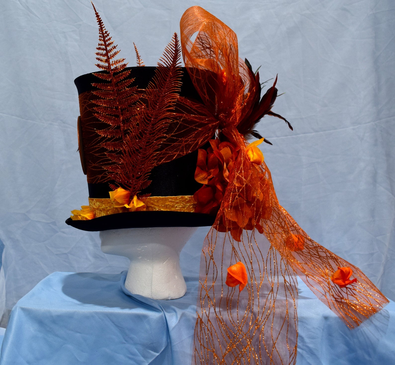 Glittering Time Coachman Top Hat - Etsy