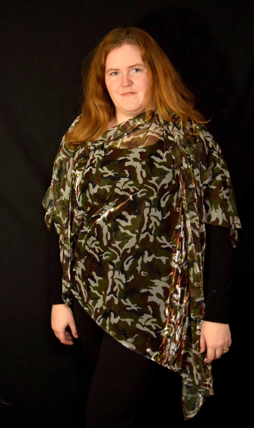 Traditional Green Camo Tunic - Etsy