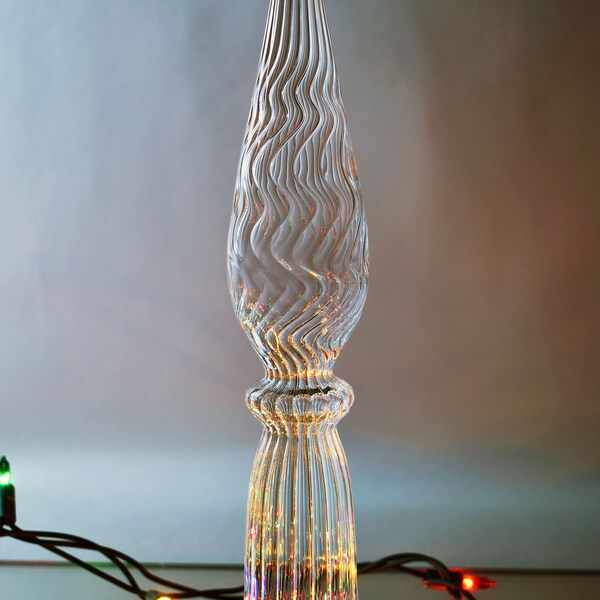 Glass Blown Tree Toppers - Etsy