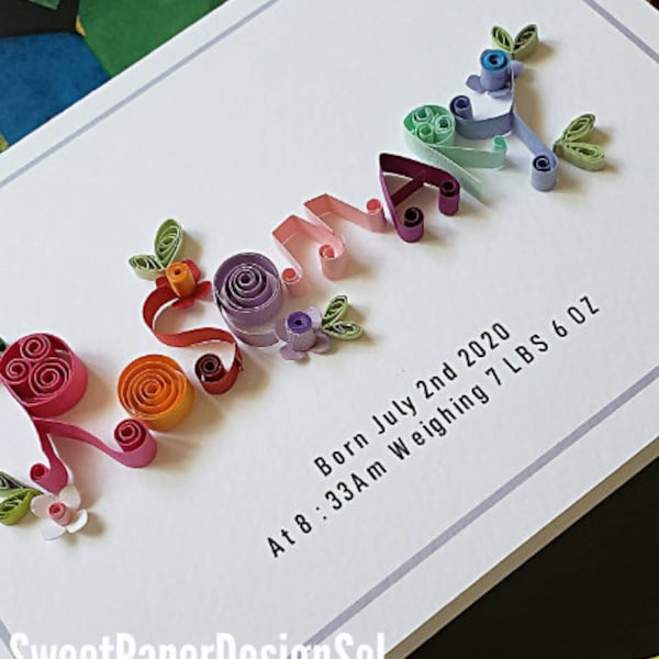 Quilled Paper Art - Etsy