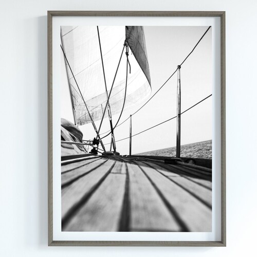 Sailboat Print Sailing Poster Sailboat Photography Gift for - Etsy