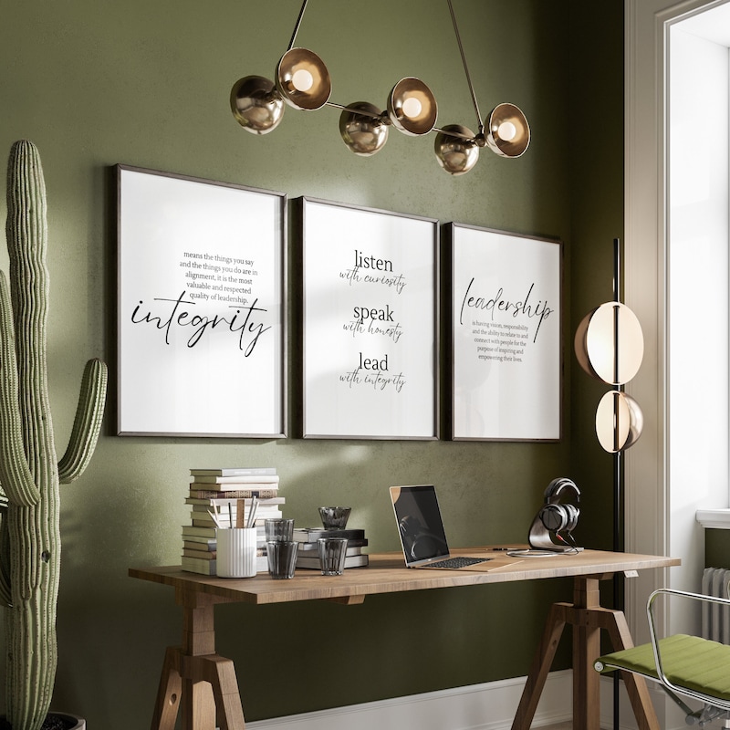 Integrity Poster - Etsy
