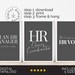 Human Resources Office Decor Bundle HR Office Wall Art for Women Funny ...