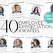 Awards and Recognition for Employees, Editable Award Certificate ...