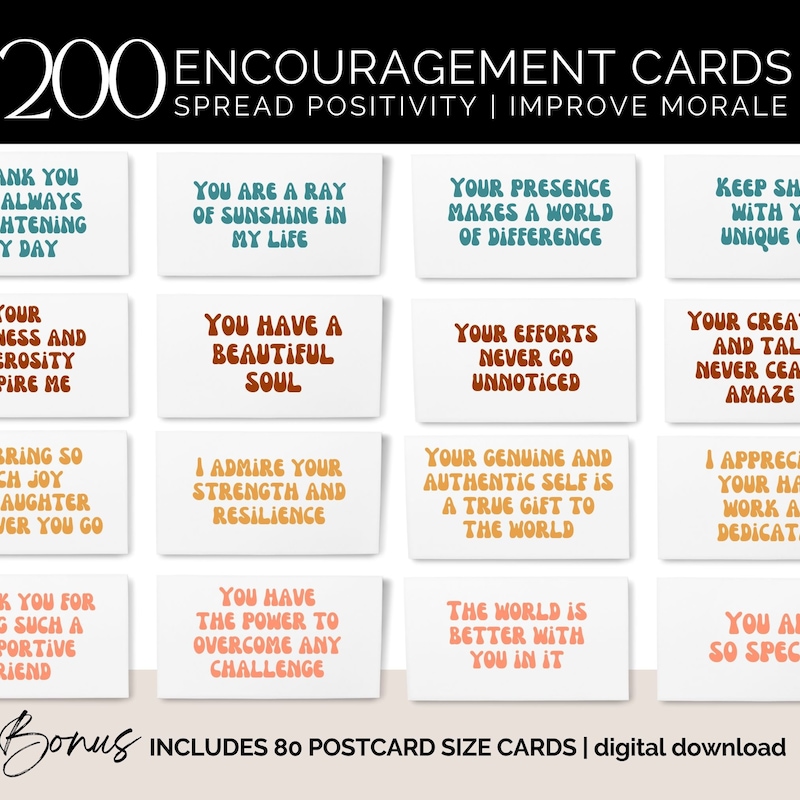 Positive Notes - Etsy