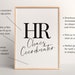Human Resources Office Decor Bundle HR Office Wall Art for Women Funny ...