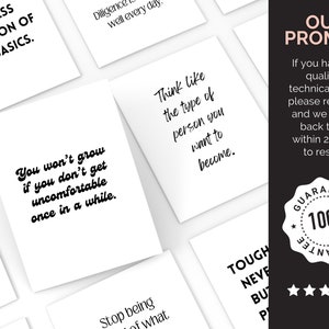 Team Appreciation Gift Cards, Printable Positive Quote Cards, Colleague ...