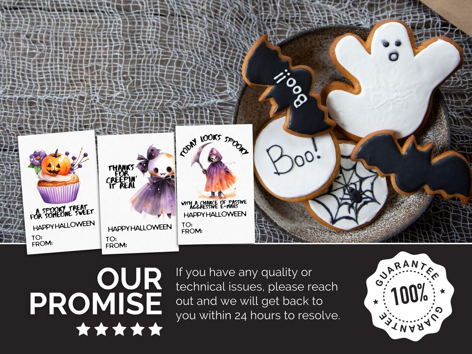 Editable Halloween Thank You Tags for Coworker Halloween Treat Bag Tags ...