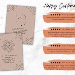 Self Love Affirmation Cards, Self Worth Affirmation Deck, Printable ...