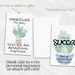 Succulent Gift Tags for Team Appreciation Gift Staff Thank You Card ...