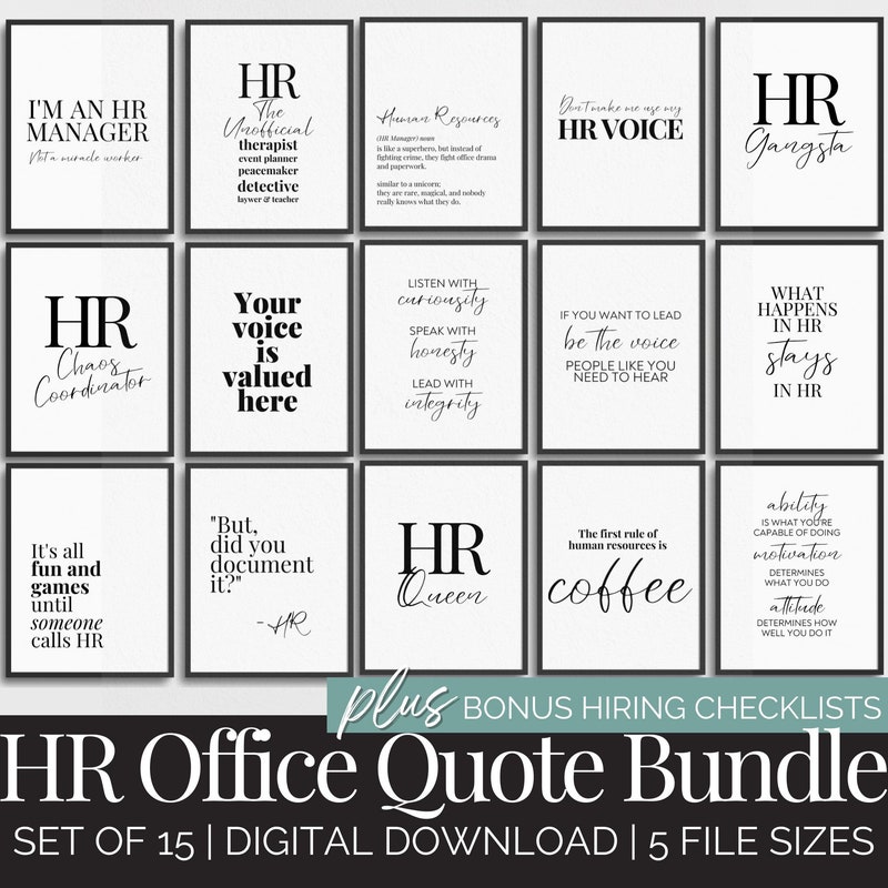 Human Resources Sign Office - Etsy
