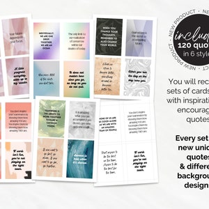 Printable Leadership Cards, Staff Encouragement Quote Cards for ...