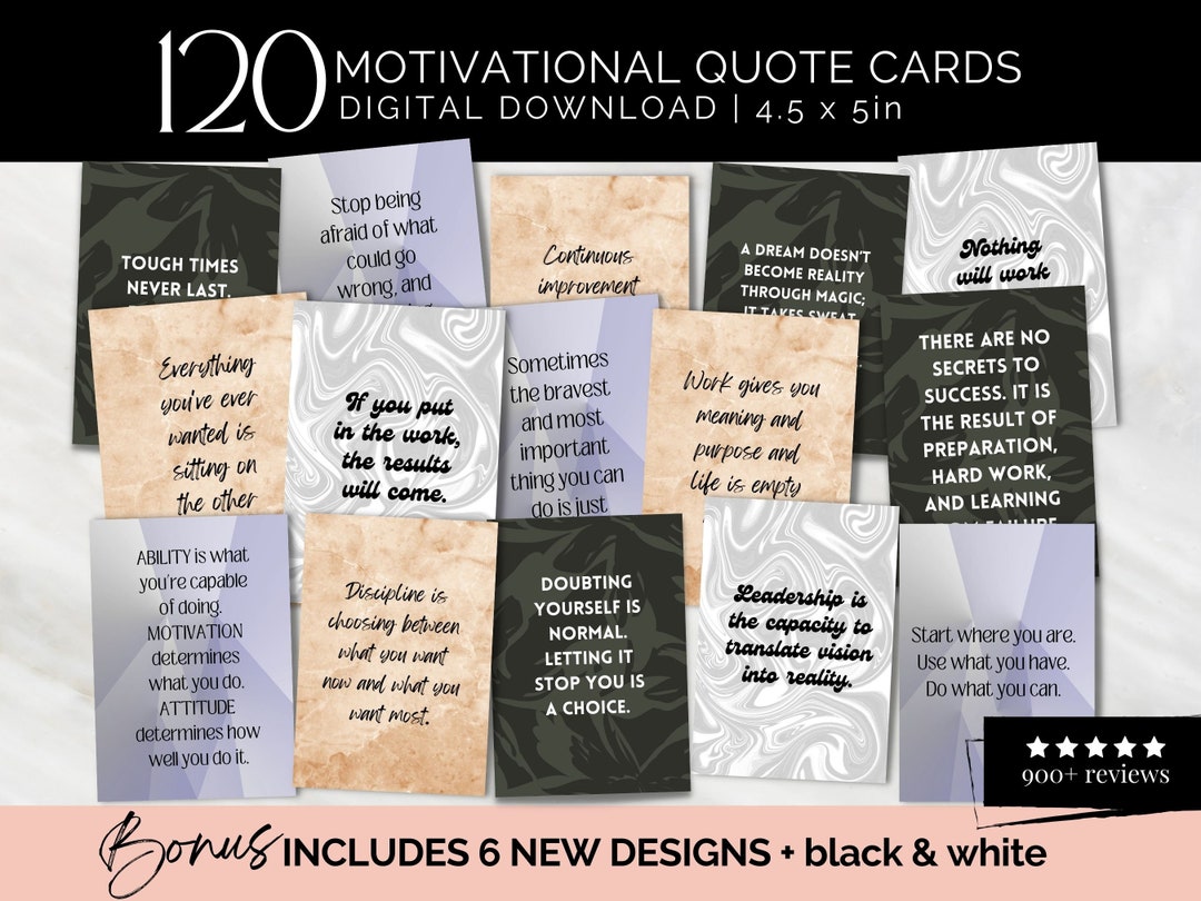 Printable Leadership Cards Staff Encouragement Quote Cards - Etsy