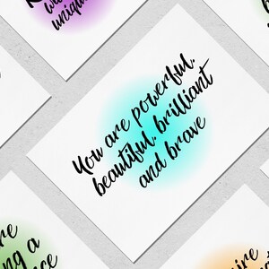 Positivity Cards for Employees Notes of Encouragement Cards Positive ...